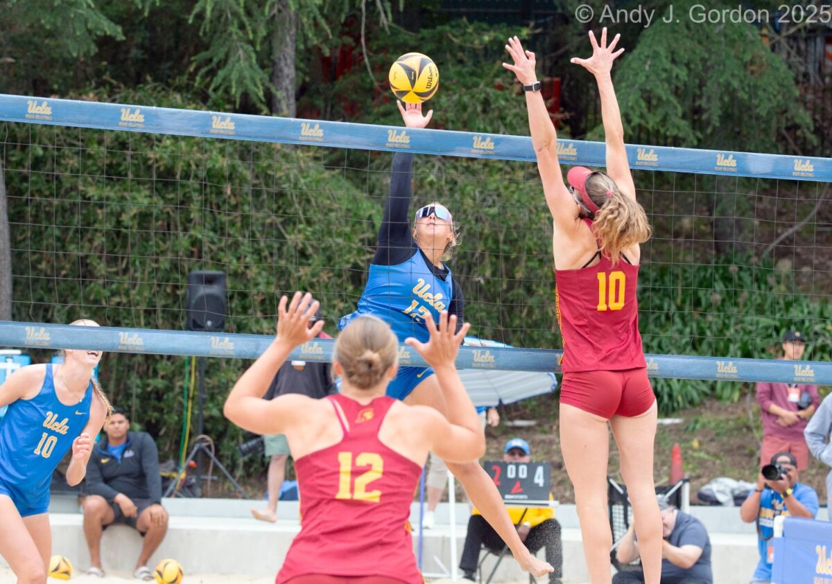 Photo Gallery: NCAA Beach Volleyball: UCLA vs USC at Mapes Beach on the ...